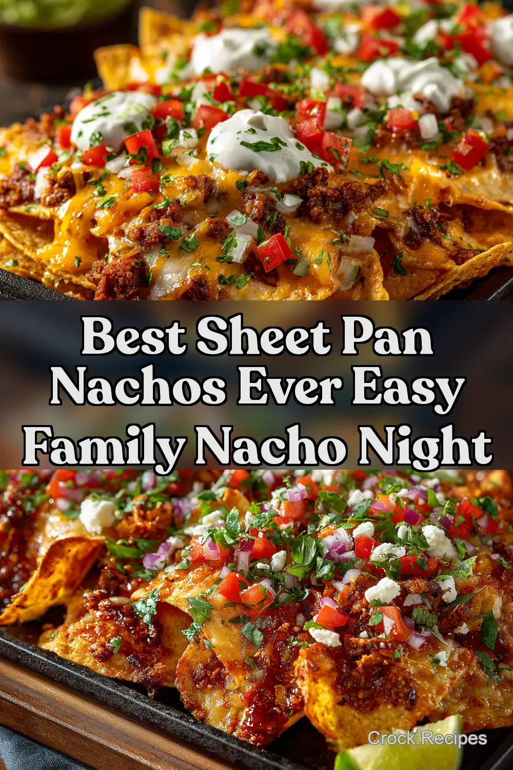 Sheet Pan Nachos 25 Minutes My Easy Game Day Recipe - Crock…