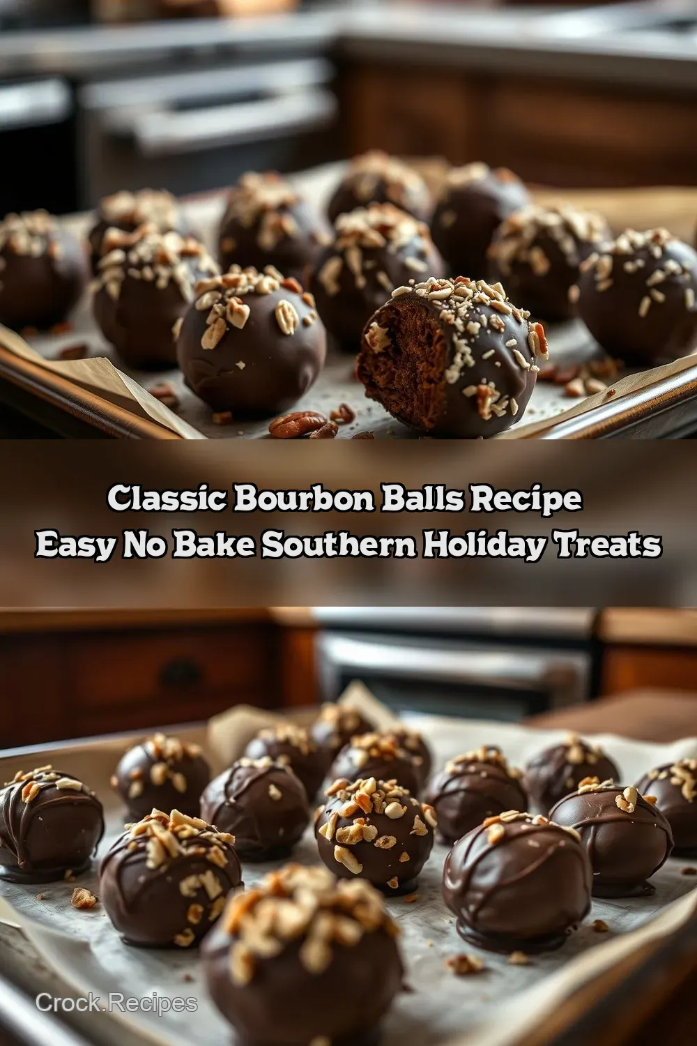 Classic Bourbon Balls Recipe: Easy No-Bake Southern Holiday…
