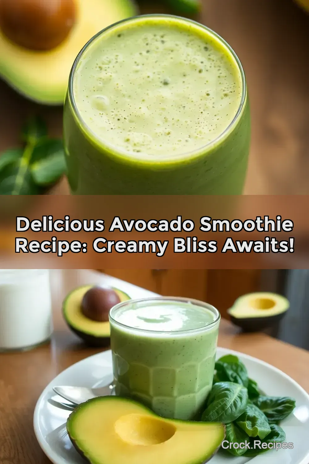 My Easy & Creamy Smoothie Recipe with Avocado: A Family…