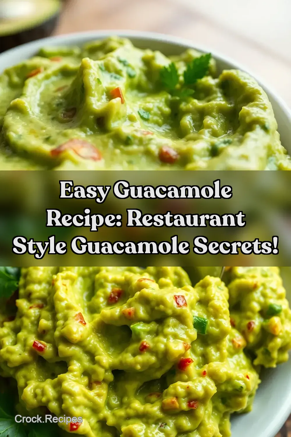 How Do You Make Guacamole? My Restaurant Secret! - Crock…