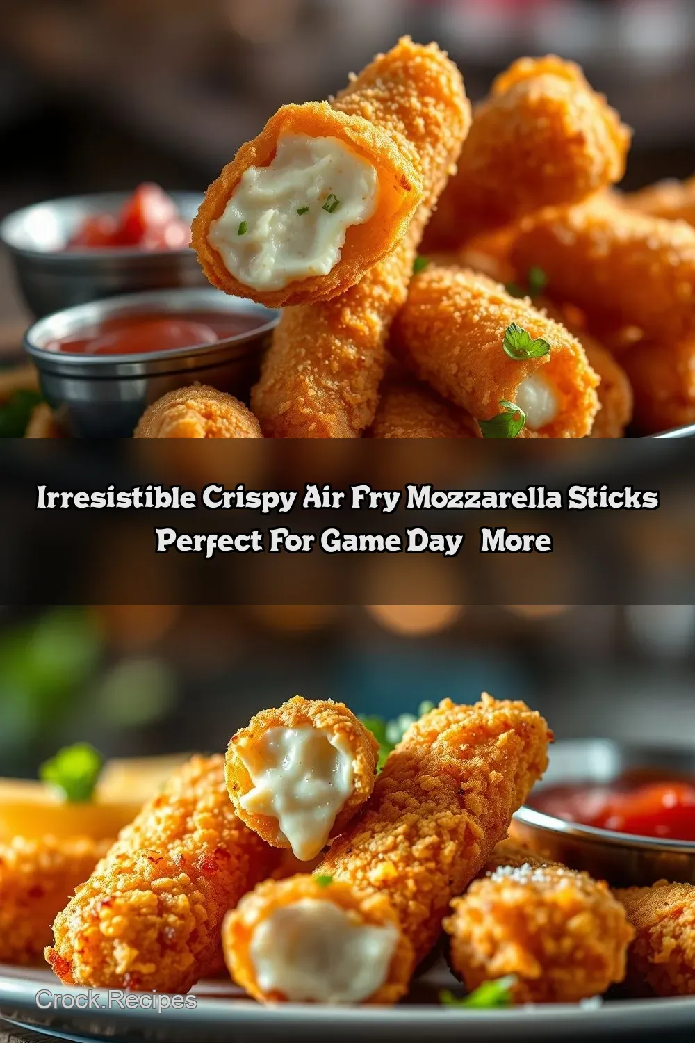 Cheesy Crispy Air Fry Mozzarella Sticks Easy Family