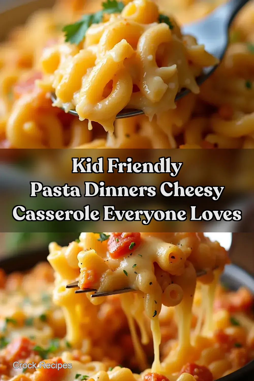 Cheesy Pasta Casserole KidApproved Comfort Food - Crock…