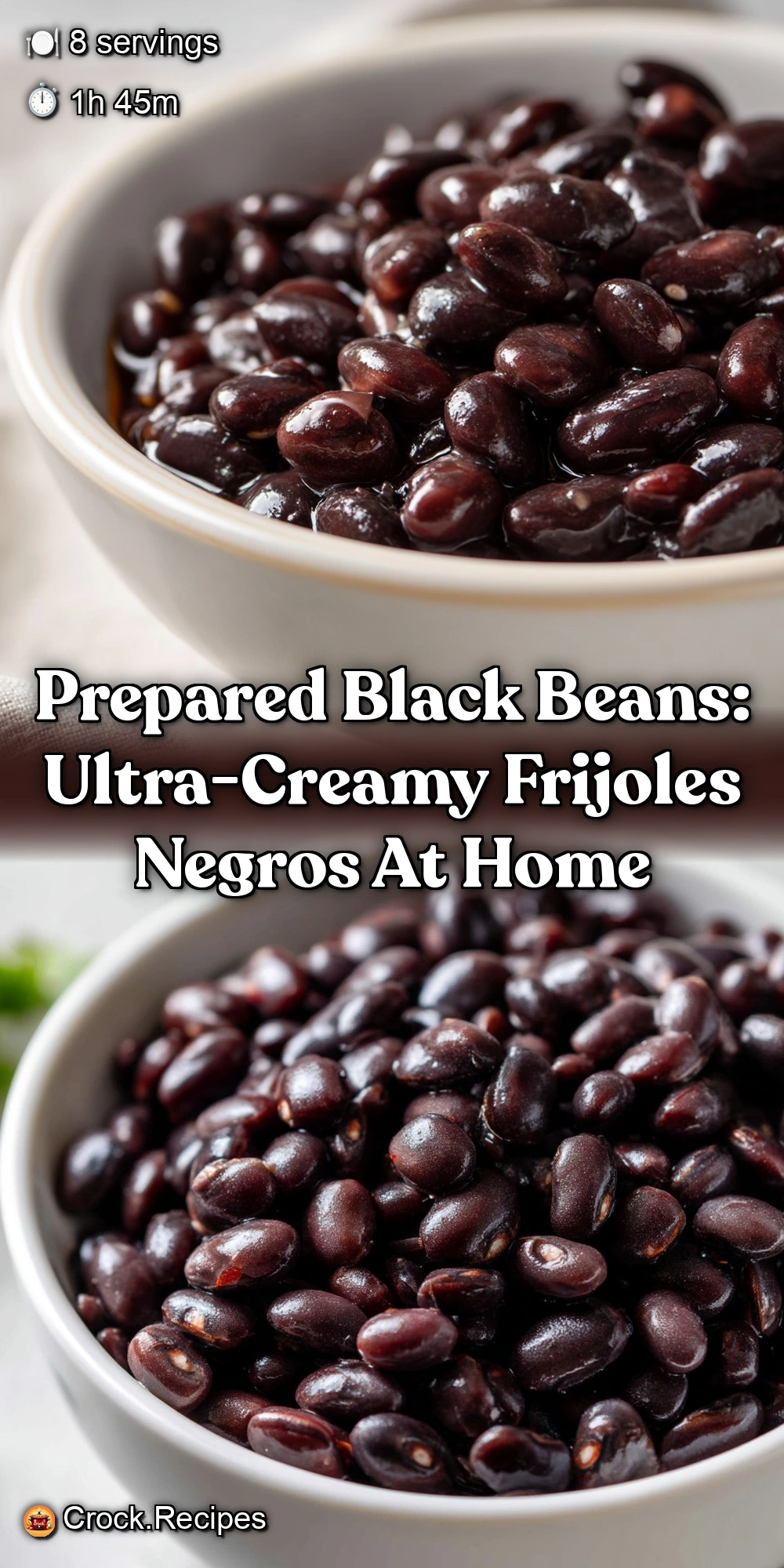 Prepared Black Beans: Creamy Stovetop Frijoles Negros