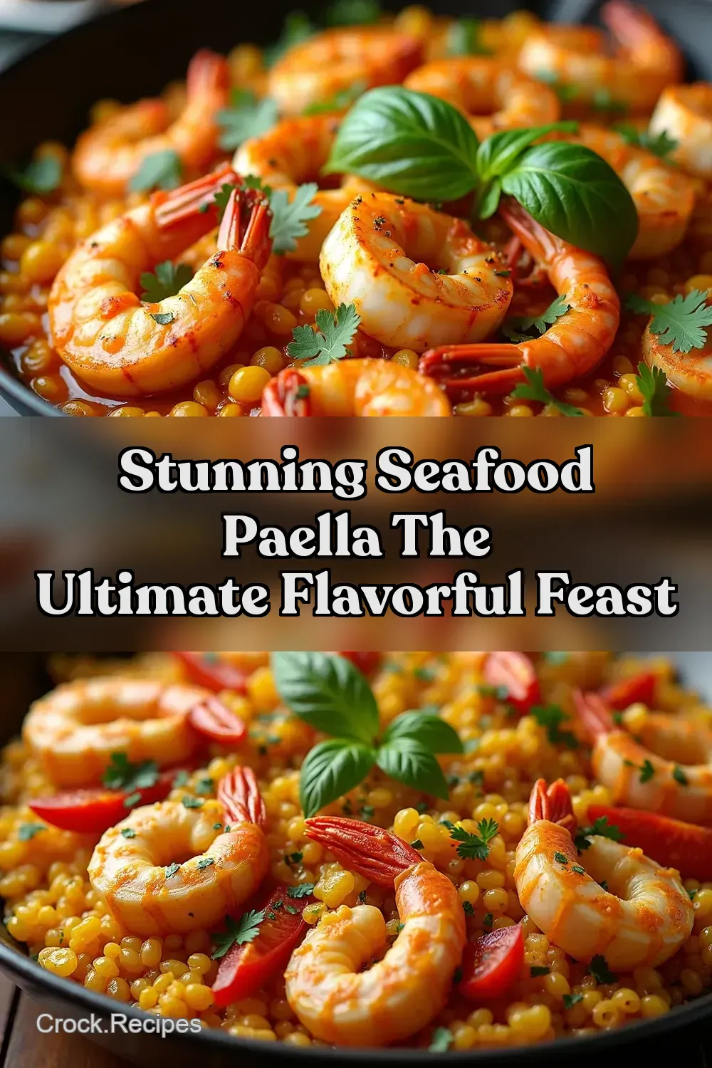 Easy Seafood Paella Recipe Taste Spain Tonight - Crock…