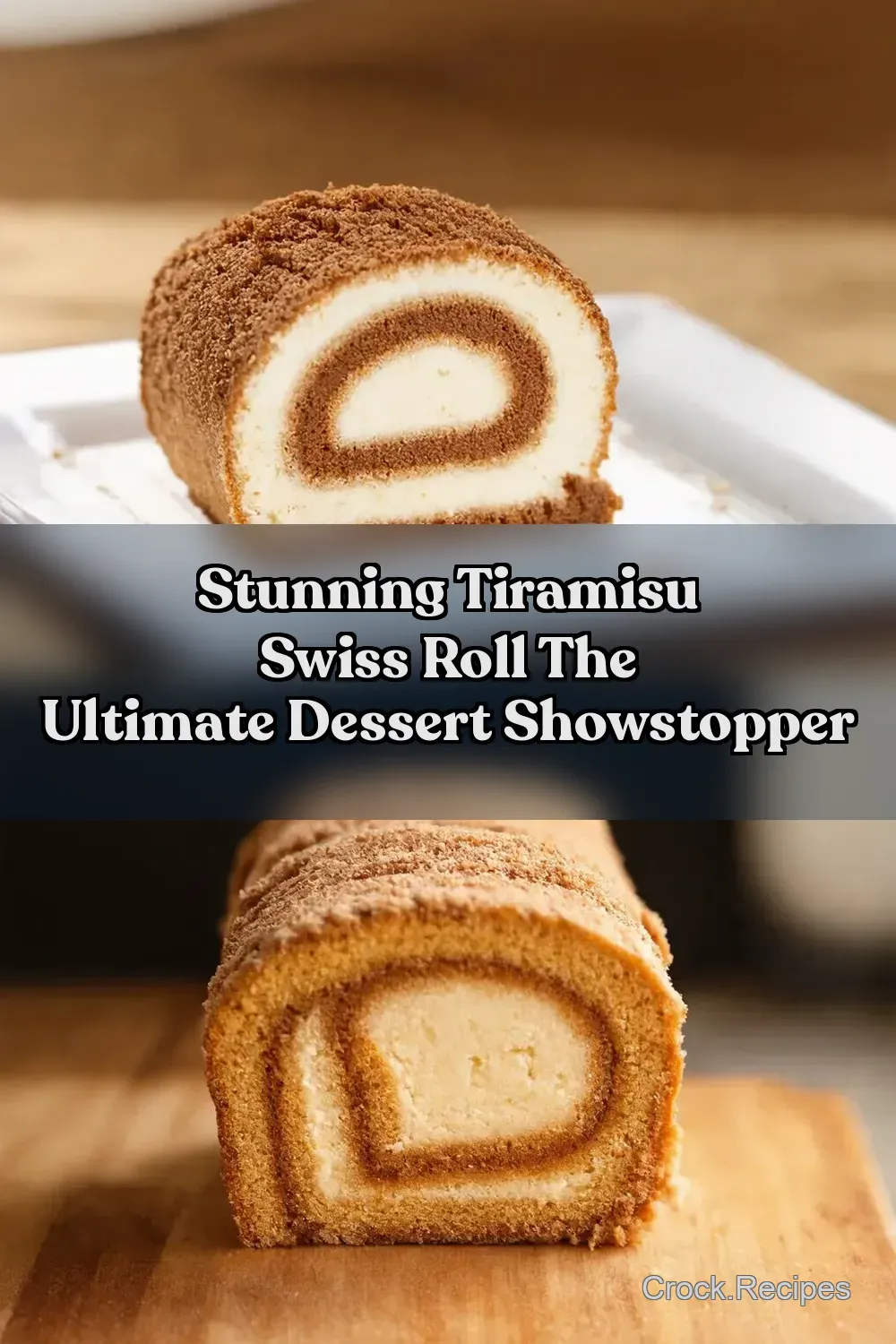 Tiramisu Swiss Roll Recipe An ItalianBritish BakeOff
