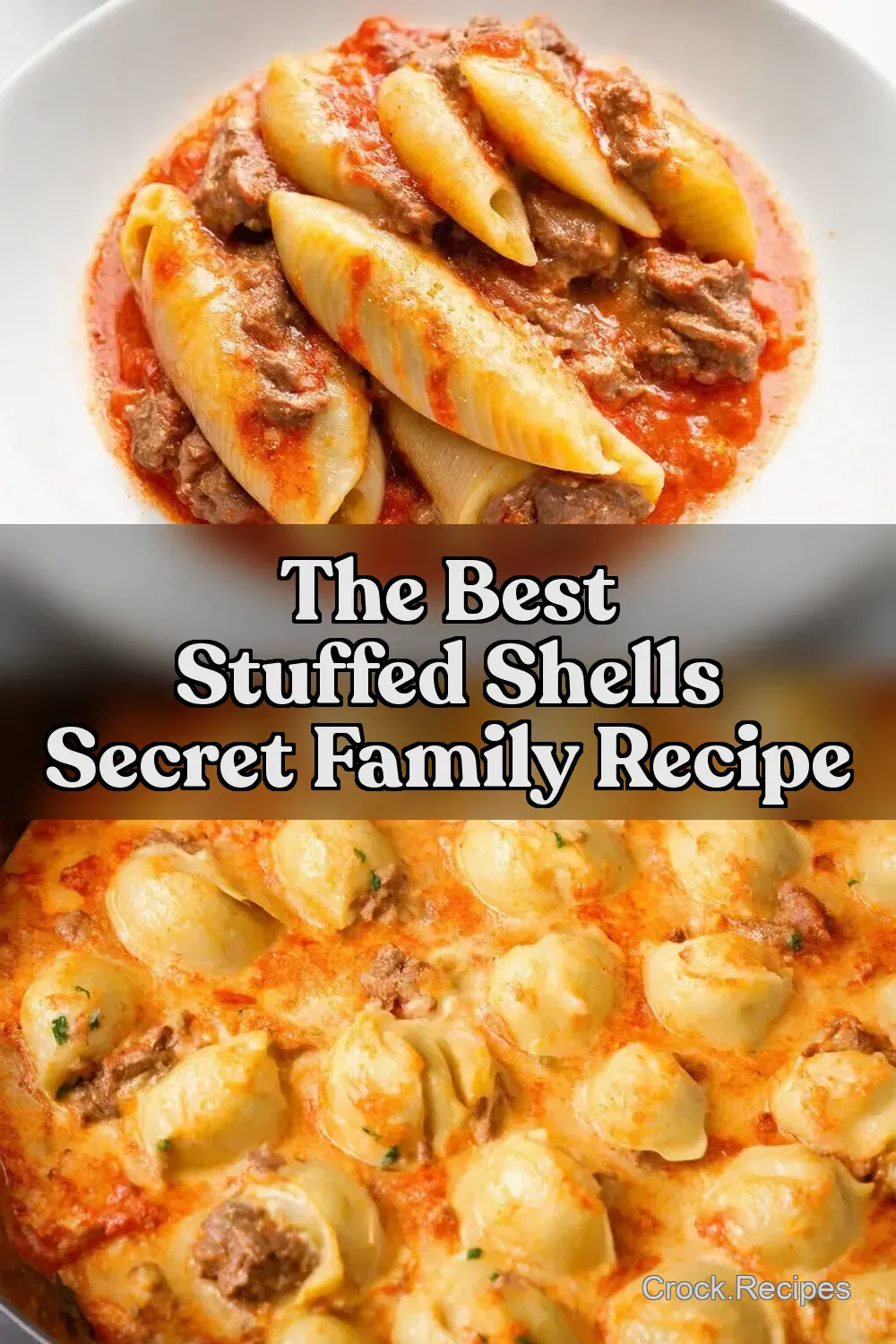 Creamy Ricotta Beef Stuffed Shells The ULTIMATE Comfort