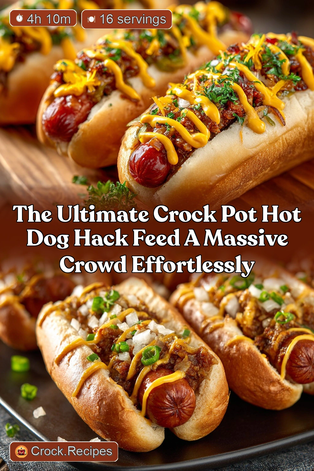 Foolproof Crock Pot Hot Dogs for a Crowd Never Dry Out