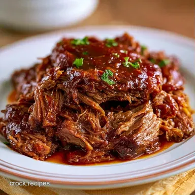 Crockpot BBQ Beef Brisket for 8 Servings - Crock Recipes