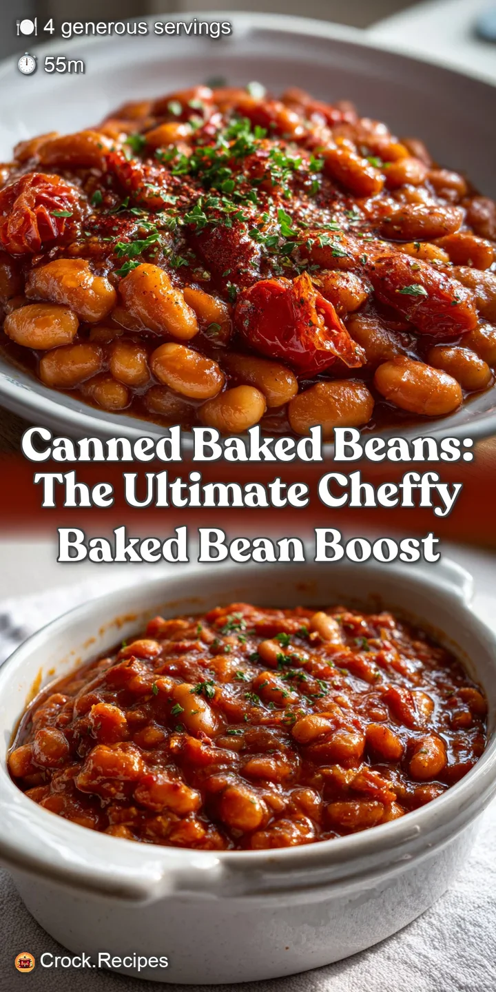 Canned Baked Beans: Ultimate Cheffy Boost Recipe - Crock…