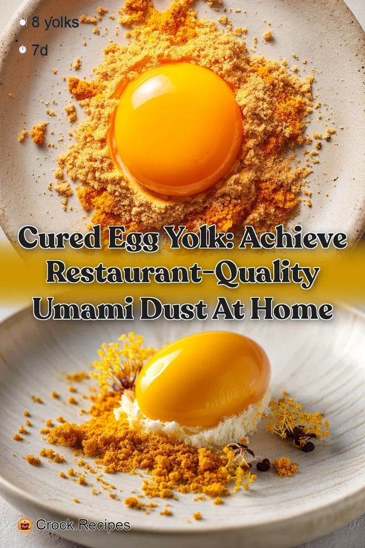Cured Egg Yolk: The Ultimate Umami Dust Recipe for Grating