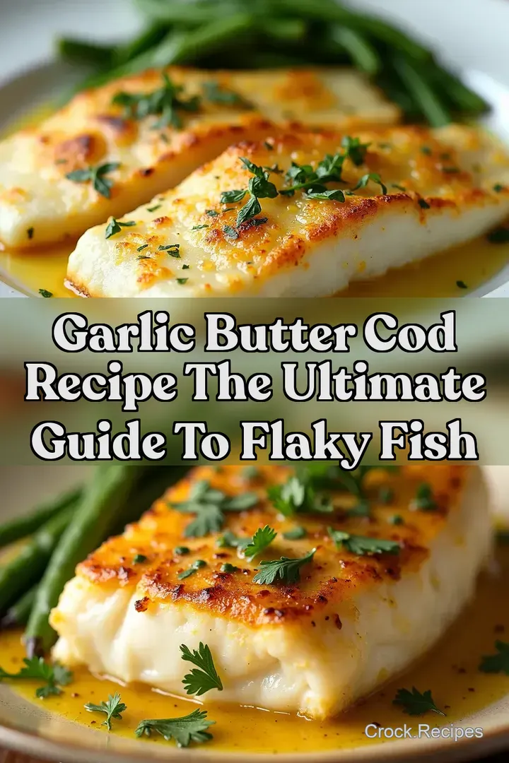 Garlic Butter Baked Cod Fillets My Familys Fave 7 Tips