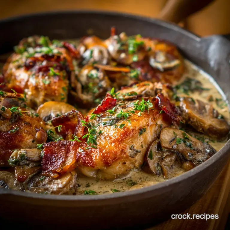 Dijon Chicken with Mushrooms: Creamy Bistro Classic in 40…