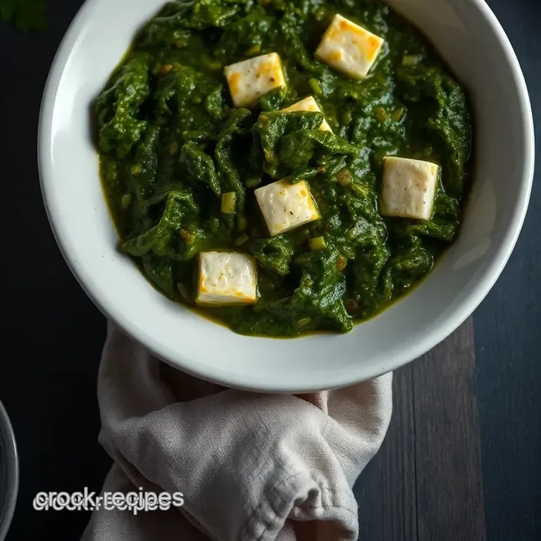Comforting Saag with Paneer: My Family's Favorite Creamy…