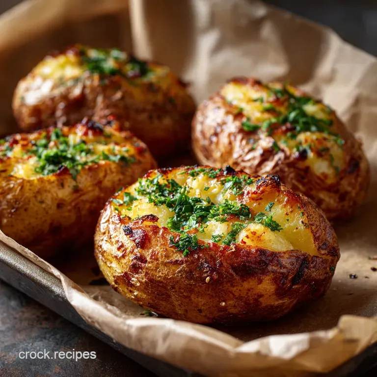 Air Fryer Baked Potatoes Perfect CrispySkinned Spuds in…