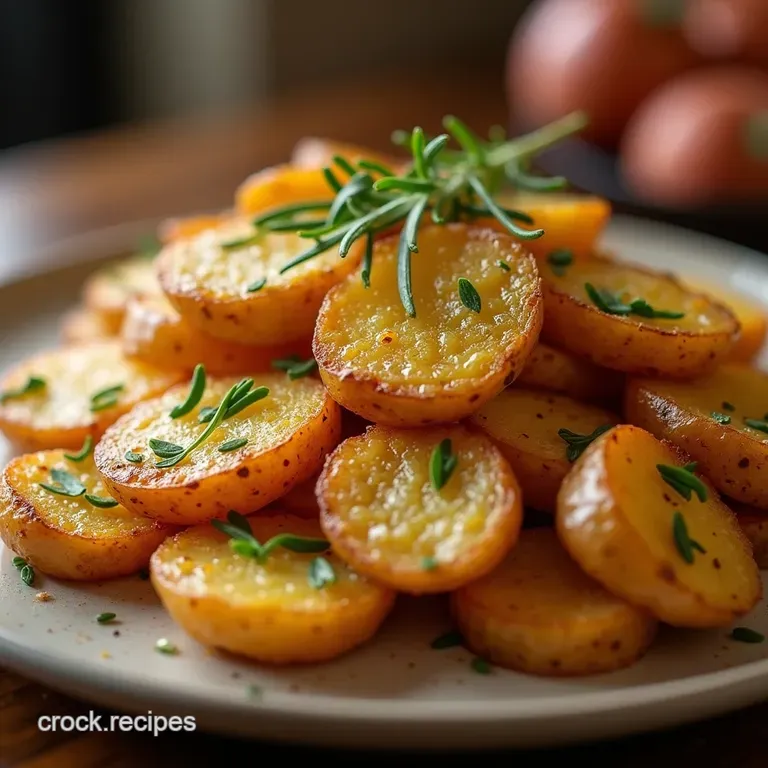 The Ultimate Crispy Smashed Potatoes Recipe with Rosemary