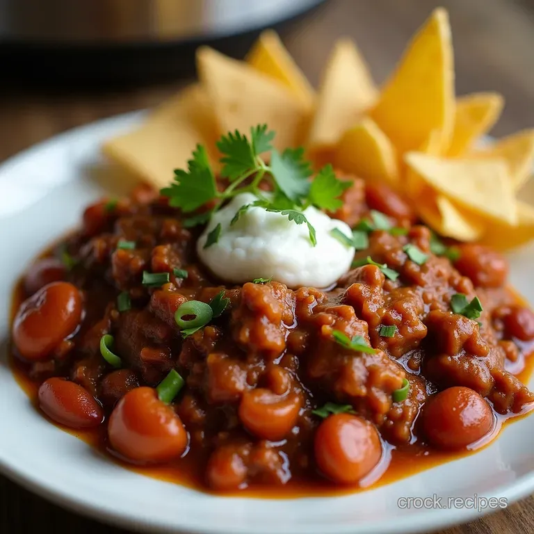 The No Fuss Slow Cooker Pulled Pork Chilli Recipe - Crock…