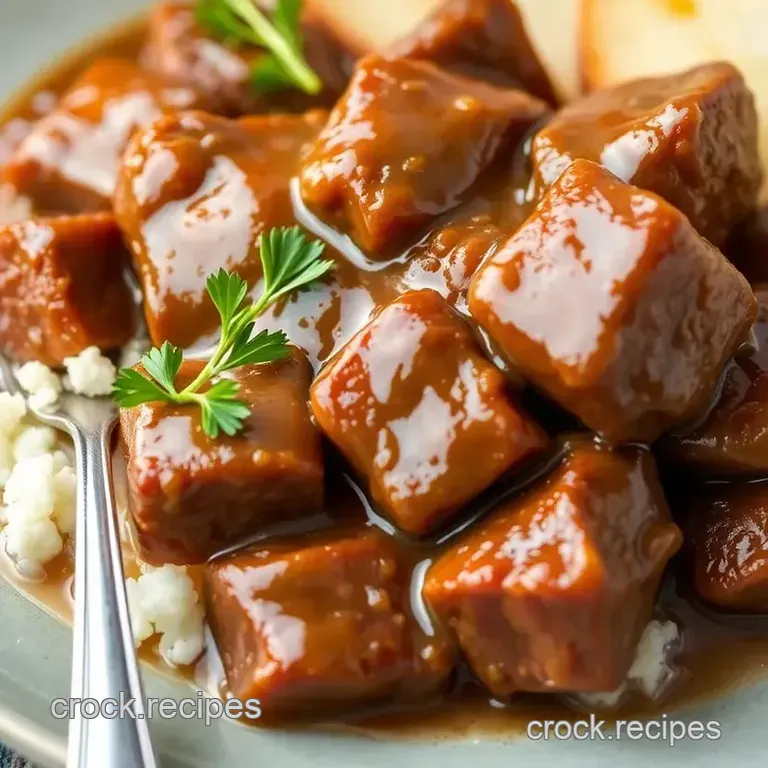 Slow Cooked Cube Steak with Rich Gravy - Crock Recipes