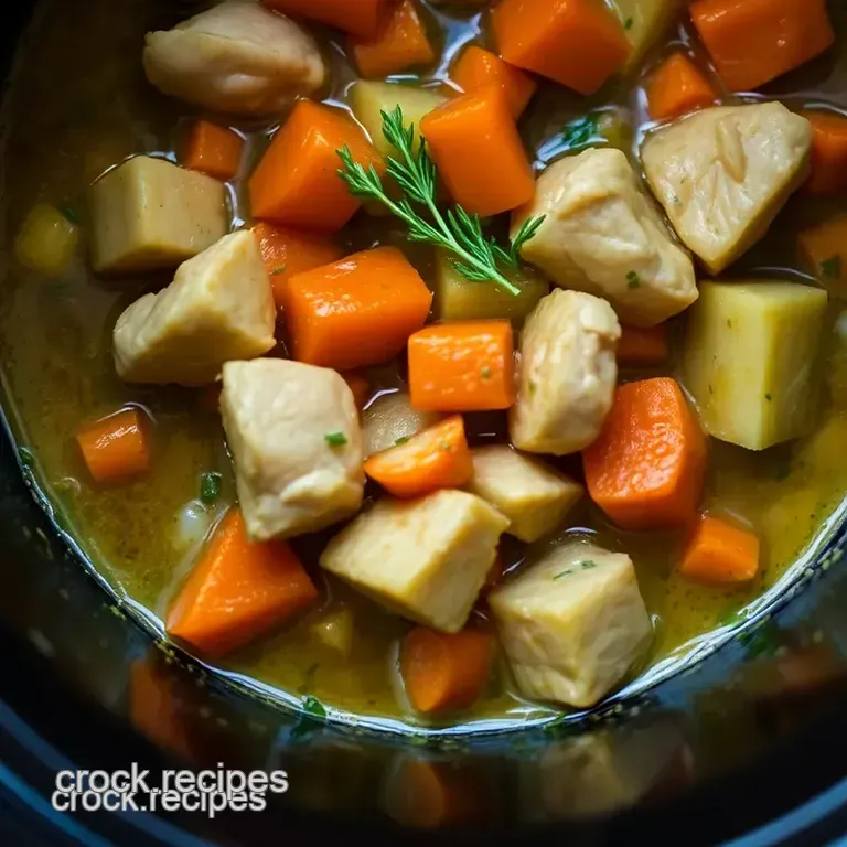 Slow Cooker Lemon Herb Chicken Stew: Easy & Healthy!
