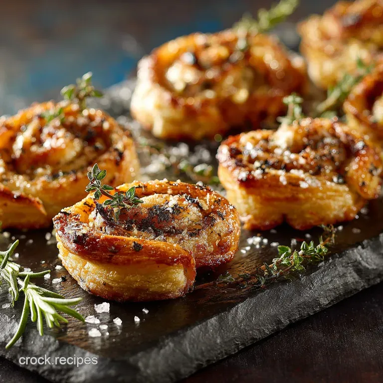 New Years Eve Appetizers Speedy Crisp Palmiers for a Crowd
